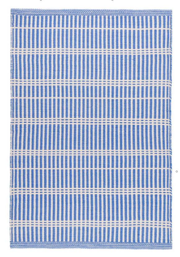 Marlo French Blue Indoor/out 2x3 – The Lavish Palm